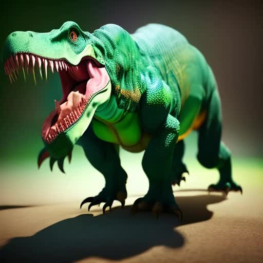 Realistic T-Rex Walking Animation: 4K CGI with Chroma Key, Dynamic ...