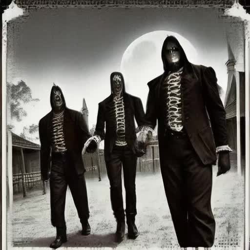 Mid-Heist Action: Moonlit Southern Plantation - African American ...