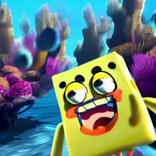 Intense SpongeBob SquarePants Game: Underwater Treasure Hunt