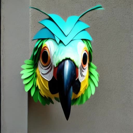 DIY Parrot Mask Tutorial - Fun and Creative Costume Idea