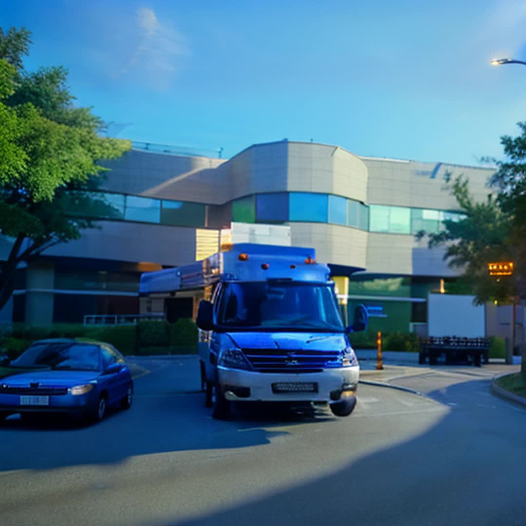 Emergency Department at Government Hospital: Ambulance, Doctors ...