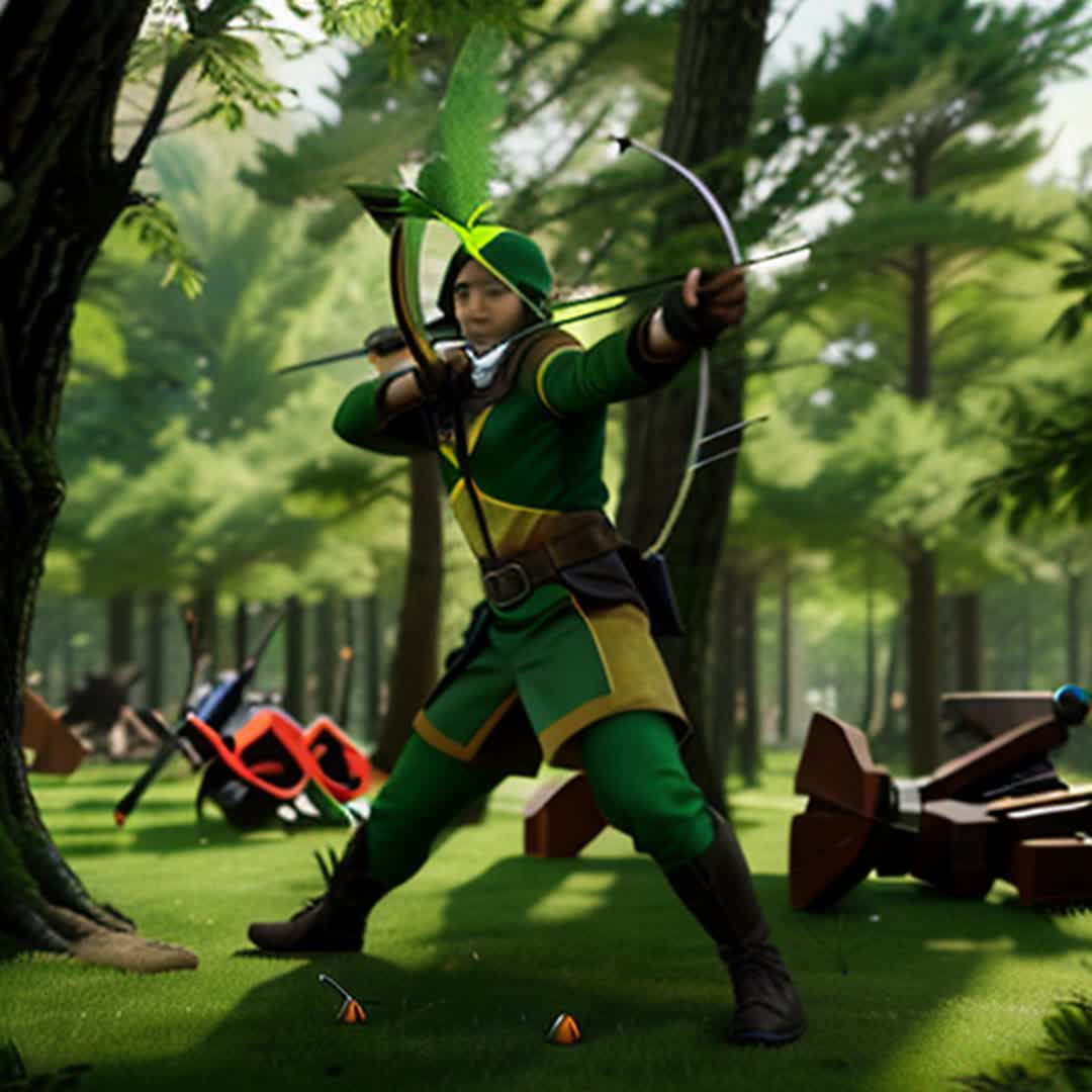 Mastering Archery: Precise Shots and Skillful Technique