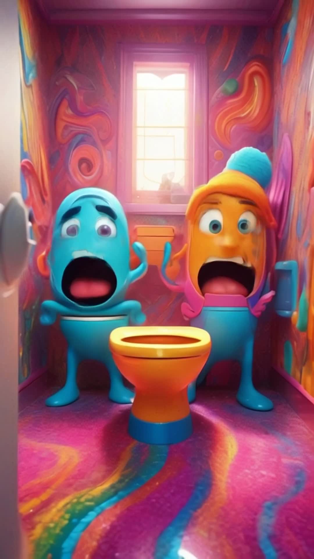 Colorful Animated Characters Spark Joy in Skibidi Toilet World